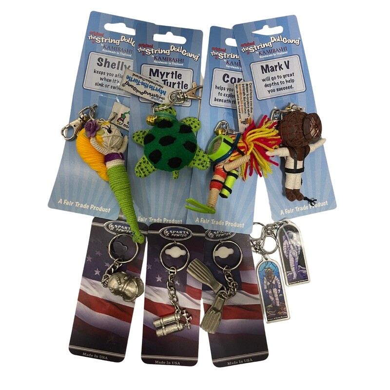 History of Diving Museum Key Chains