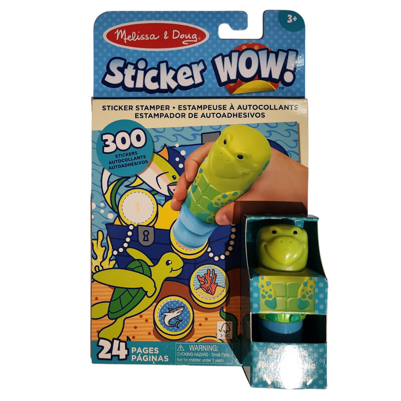 Sticker WOW! Activity Pad Set-Turtle