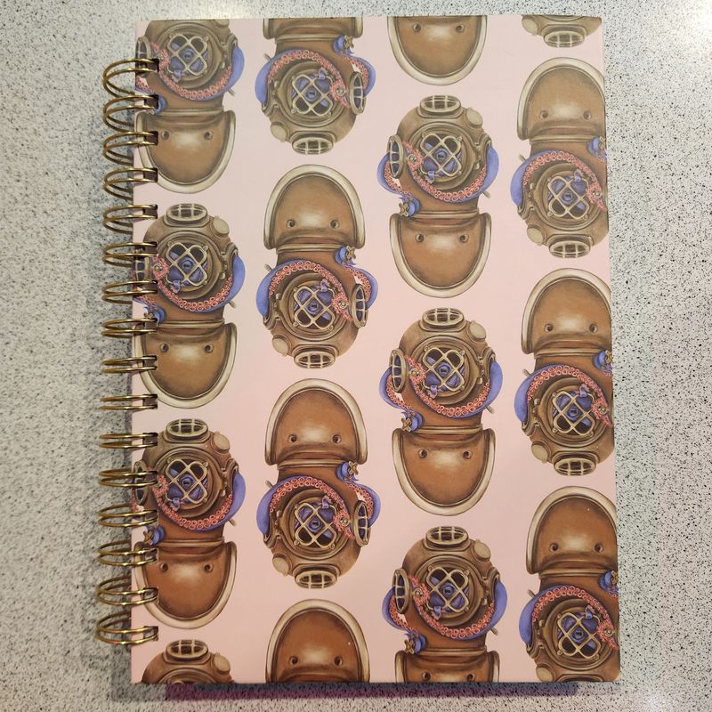 Spiral Notebook Octo Diver