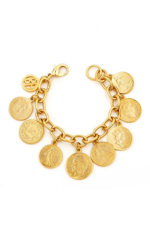 Gold Bracelet Claw Closure