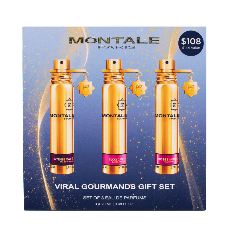 Montale Gift Set Lucky Candy / Roses Musk/ Intense Café