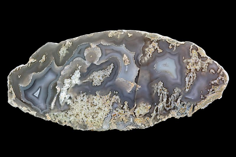 Moss Agate with moss fortification