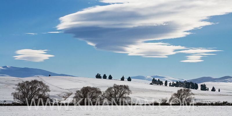 Ida Valley Winter Snow
