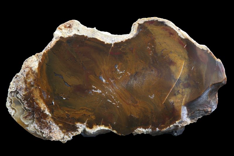 Jasper with Agate centres