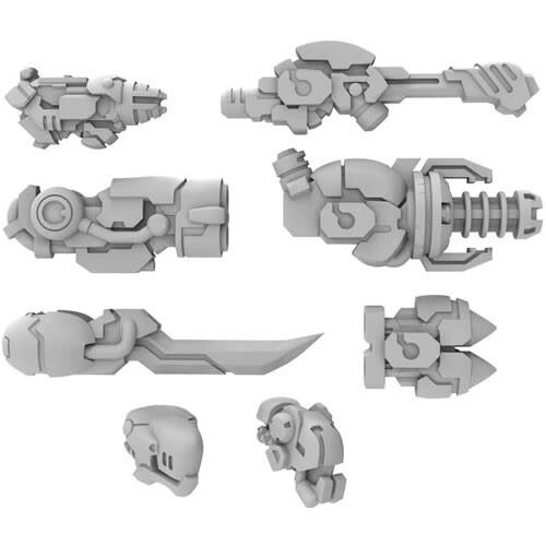 Warcaster Neo-Mechanika: Nemesis Weapon Pack Variant A