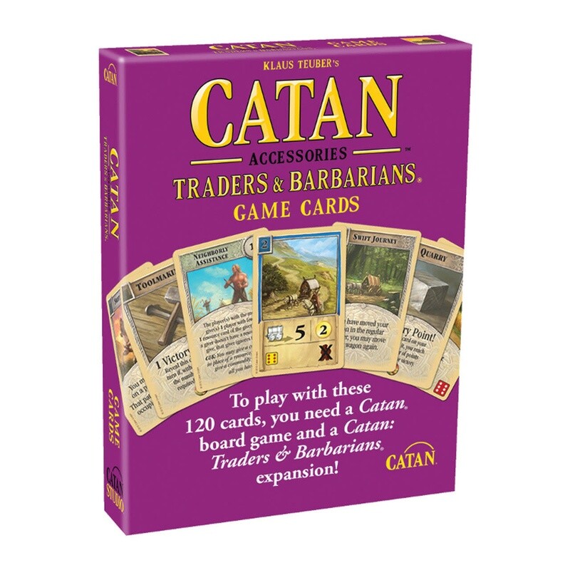 Catan: Traders & Barbarians Expansion Game Cards
