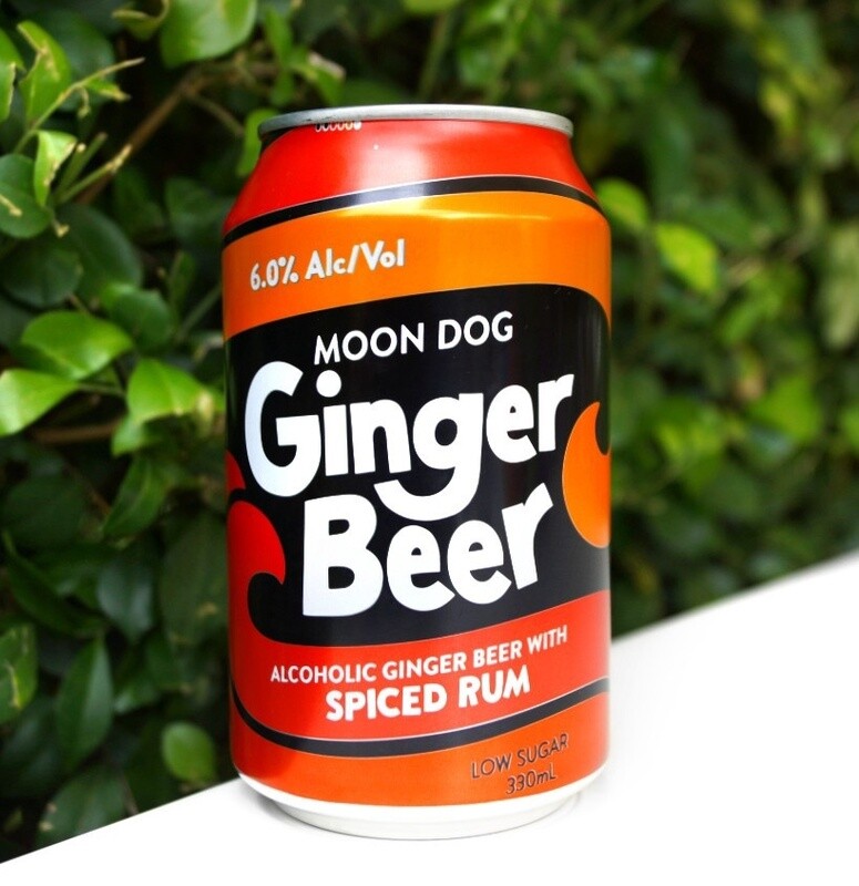 Moon Dog Spiced Rum Ginger Beer