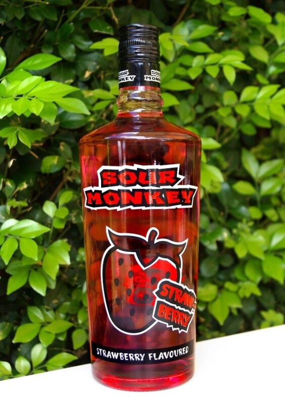 Sour Monkey Strawberry Liqueur