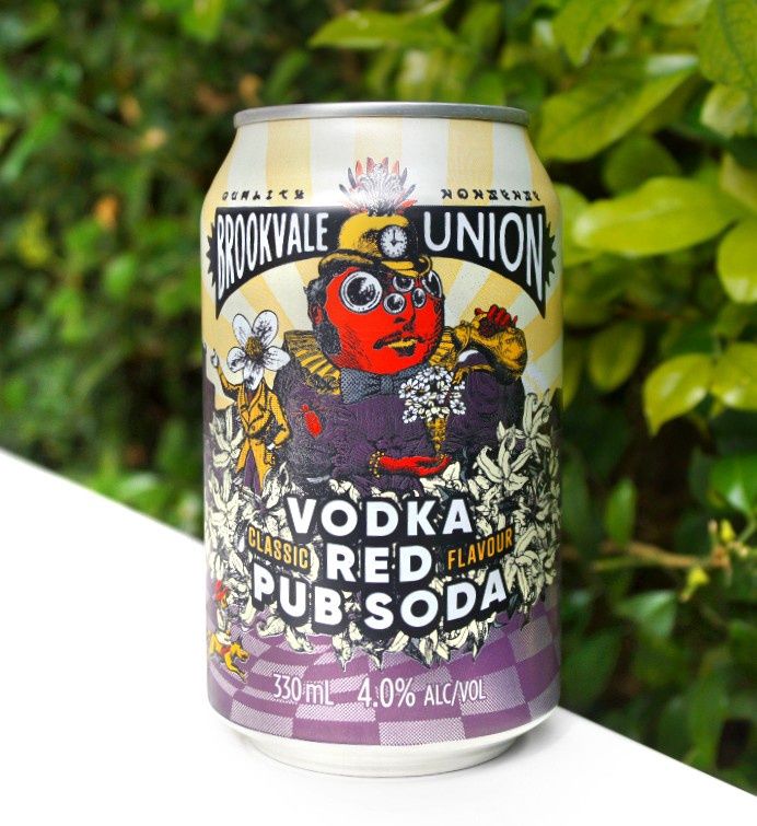 Brookvale Union Vodka Red Pub Soda