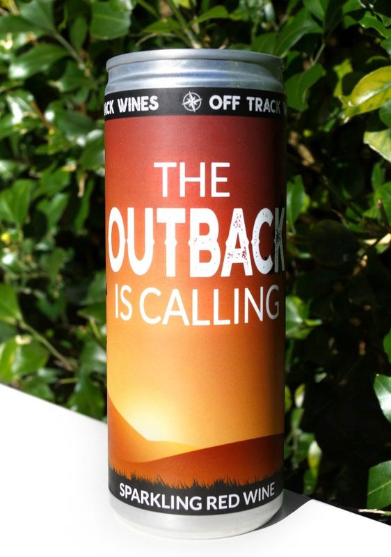 Off Track The Outback is Calling Sparkling Red Wine