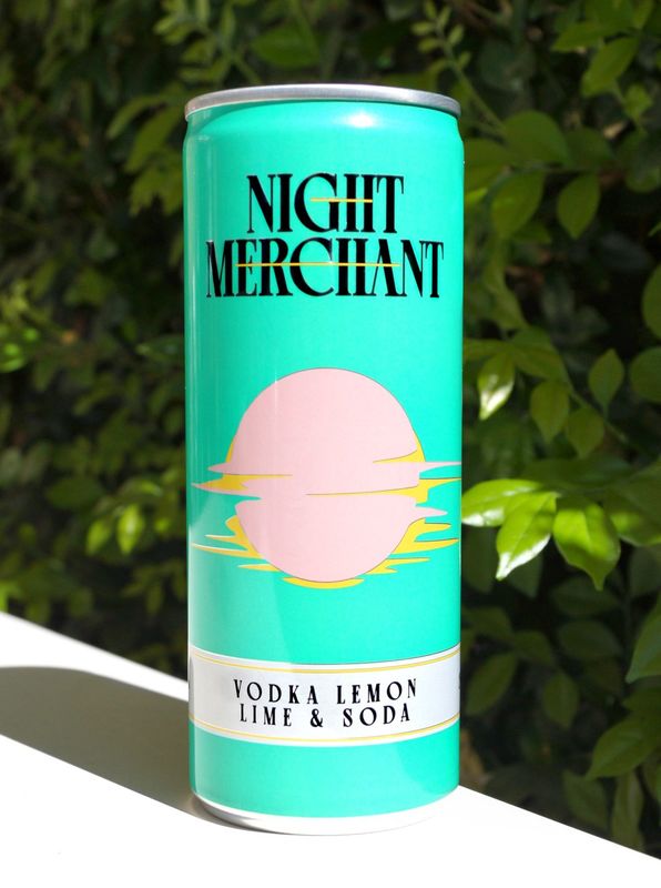 Night Merchant Vodka Lemon Lime & Soda