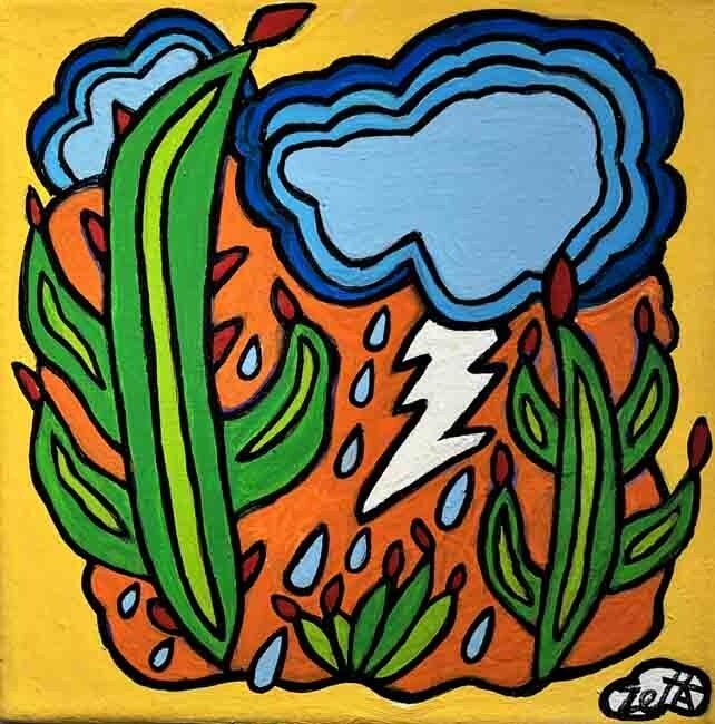 MONSOON 8"x8"