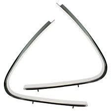 1969-70 Mustang Fastback rear quarter window mouldings