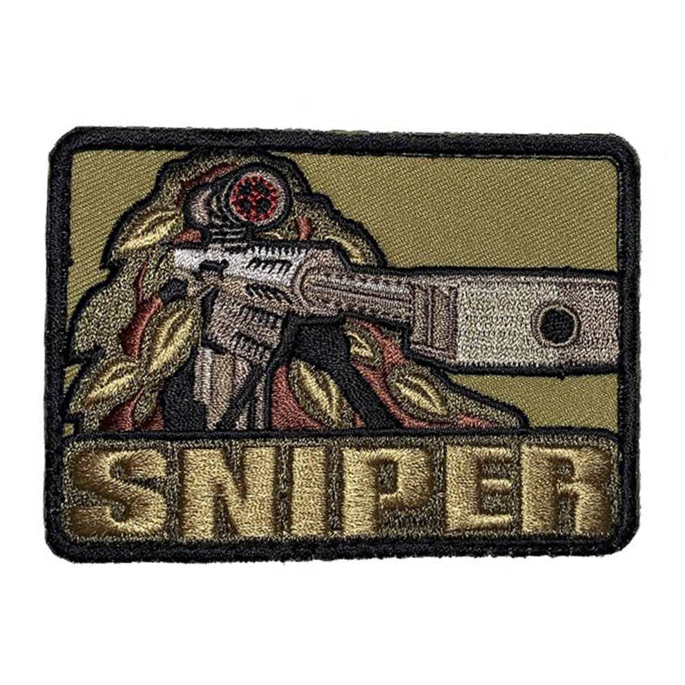 ÉCUSSON BRODÉ ET VELCRO SNIPER - Store - OutdoorsArmy
