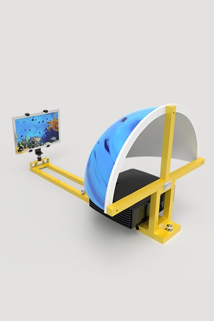 mirror projector, mirror projector screen、projection on mirror