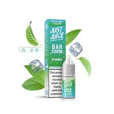Just Juice Bar Salts Spearmint Nic Salt 10 ml – VapeClipper