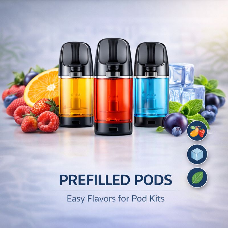 Prefilled Pods | Snel & Gebruiksklaar – VapeClipper