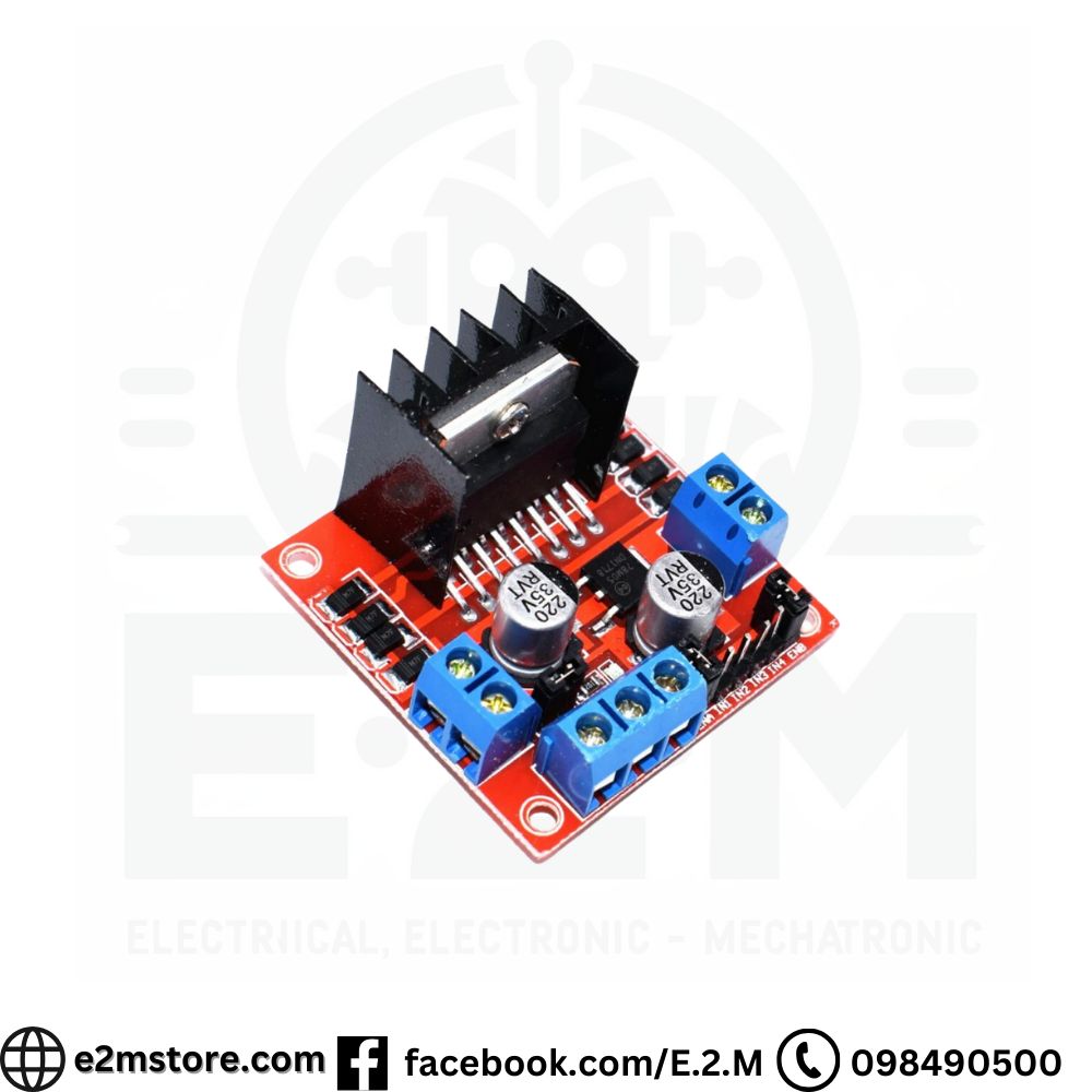 L298N Dual H Bridge DC Motor Driver 2A