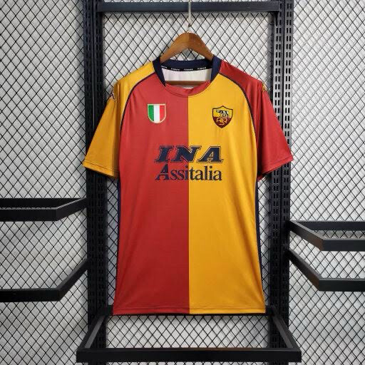 AS Roma 2001/02 Home Retro Kit