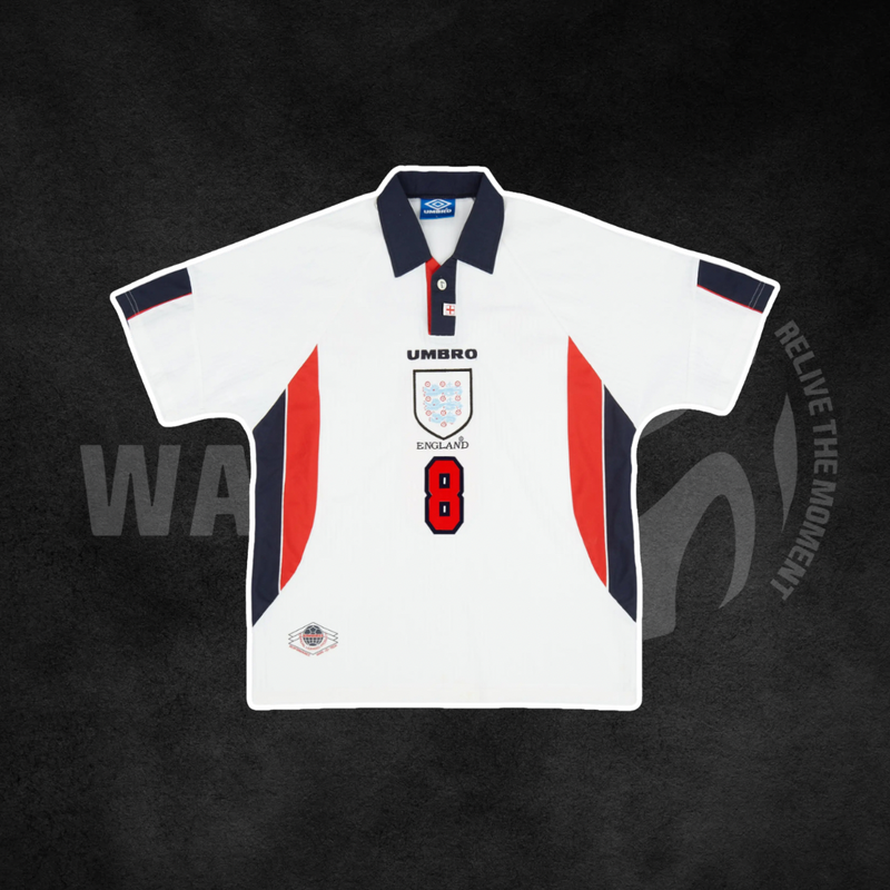 England 1998 World Cup Retro Home Kit