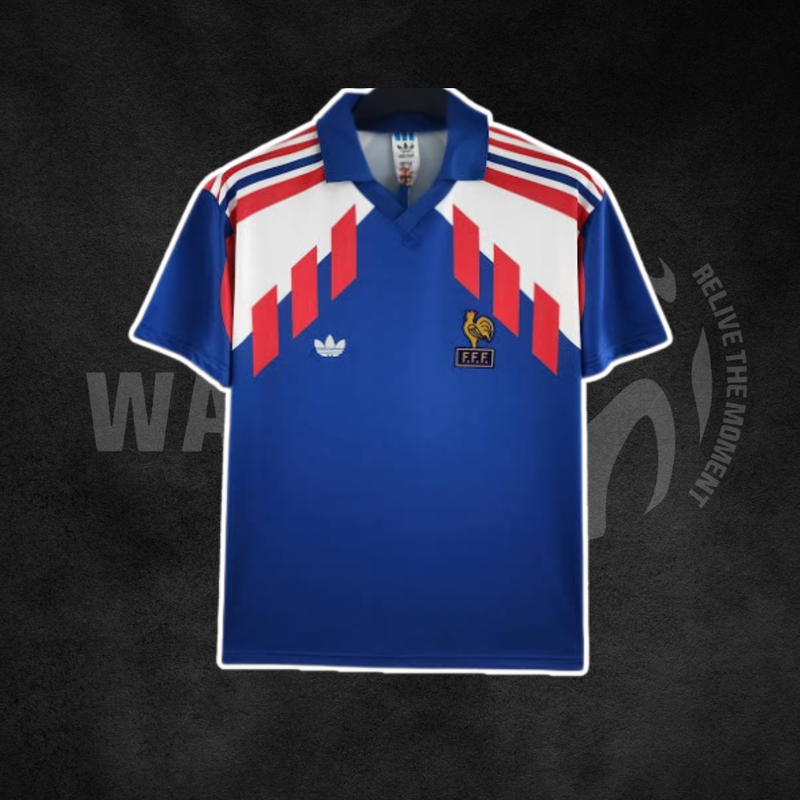 France 1988/90 Home Retro Kit