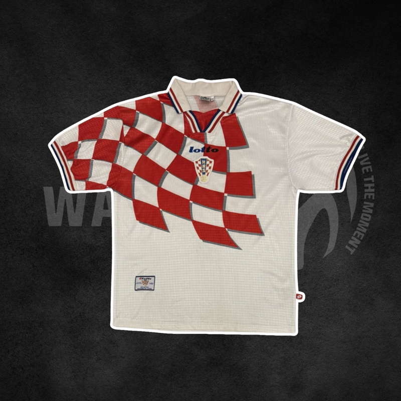 Croatia 1998 World Cup Home Retro Kit
