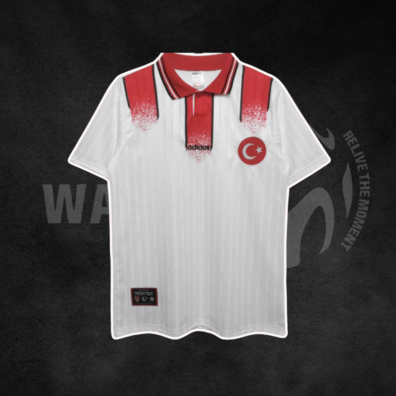 Turkey 1990 World Cup Home Retro Kit