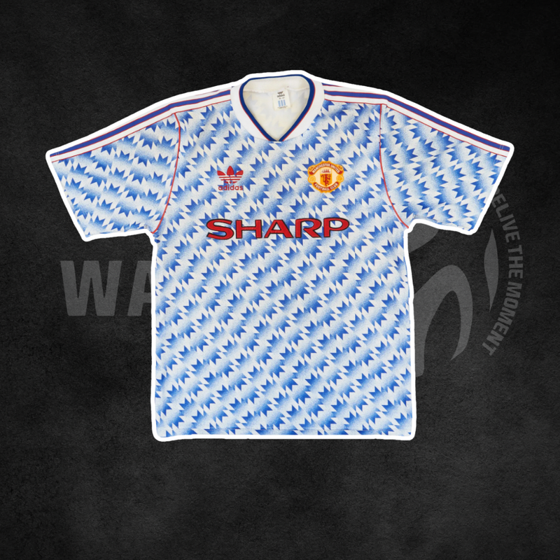 Manchester United 1990/92 Away Retro Kit