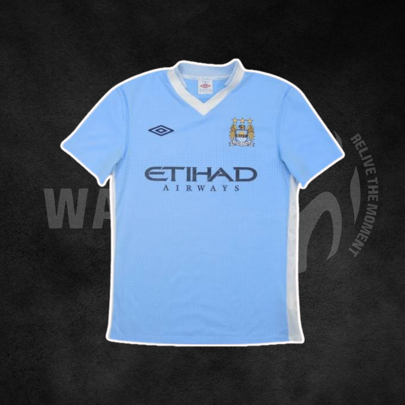 Manchester City 2011/12 Home Retro Kit