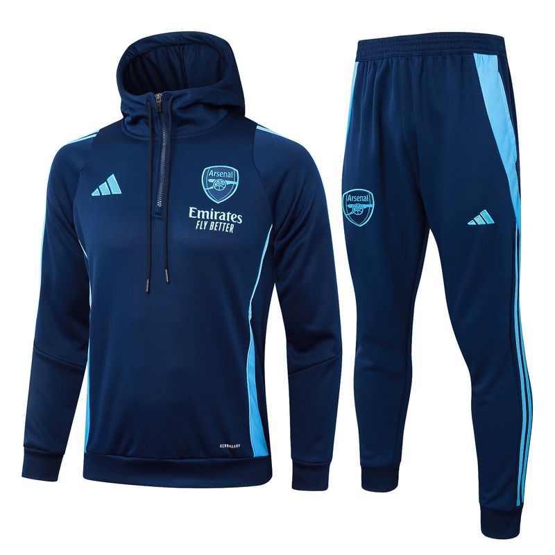 Arsenal FC 2024/25 Blue Tracksuit Set