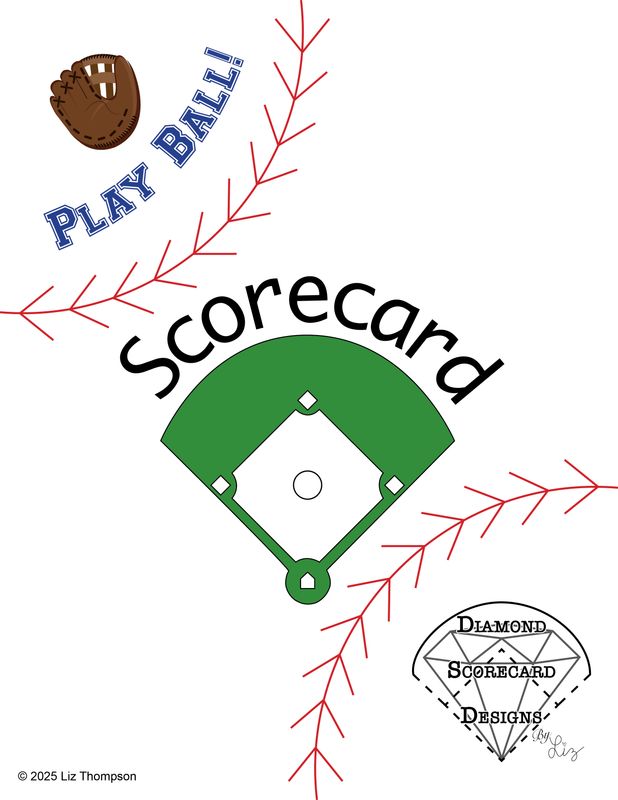 Press Box Scorecard Design - Digital Download