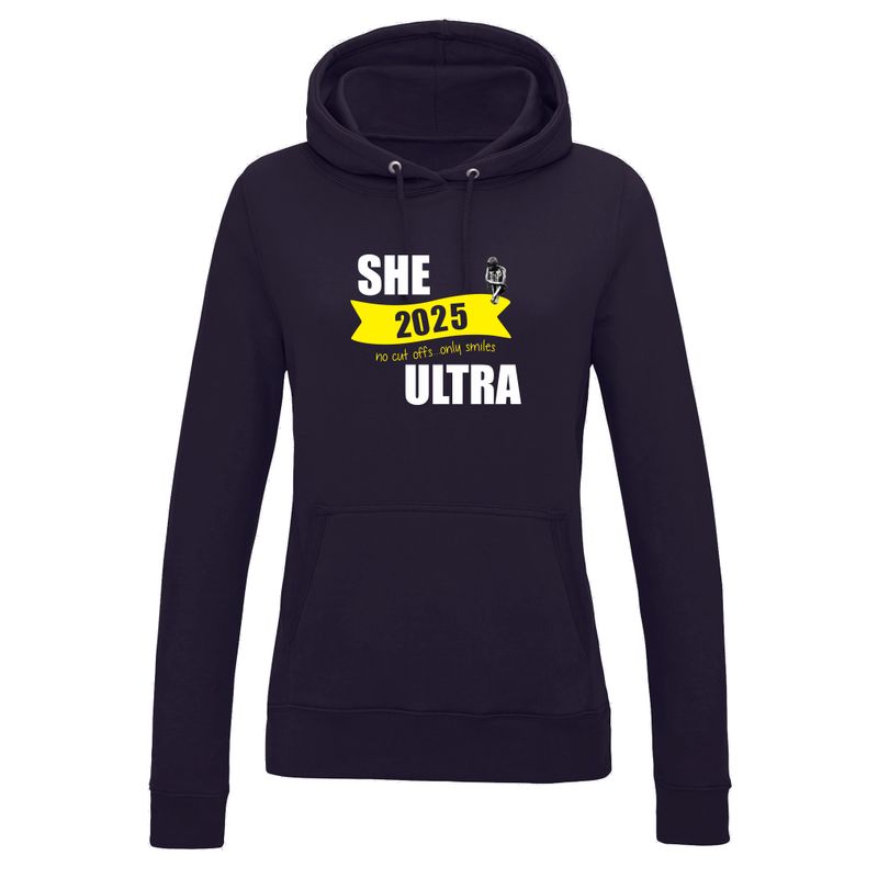 She Ultra 2025 Official Event Hoodie (Female Fit)