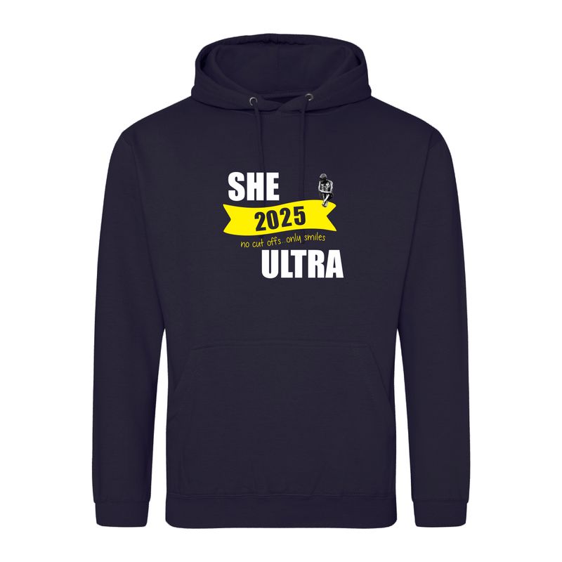 She Ultra 2025 Official Event Hoodie (Male Fit)