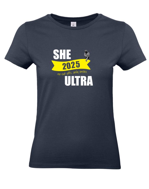 She Ultra 2025 Official Event T-shirt (Female Fit)