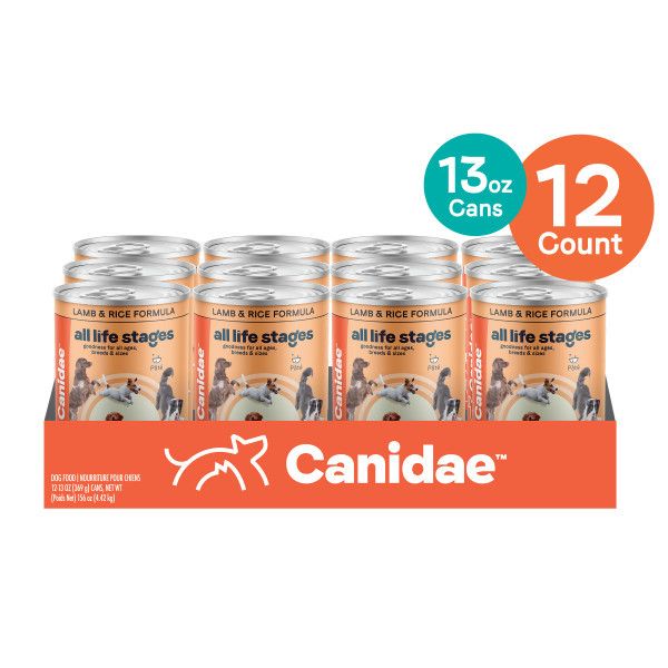 Canidae Lamb & Rice Cans 12/13 Oz Case