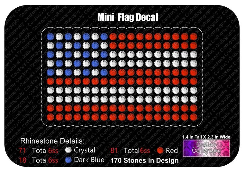 Mini Flag Decal