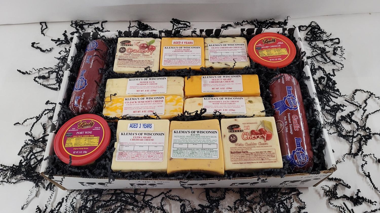 Wisconsin Cheese Gift Assortments | Shop | Klema's Seguins Cheese