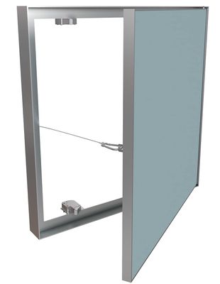 Ceiling hidden access doors of large sizes for painting or covering ...