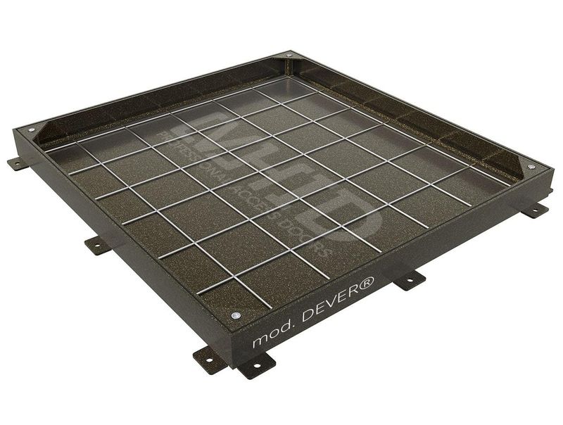 Hermetic Floor Access Cover with a manually removable filling tray, mod ...