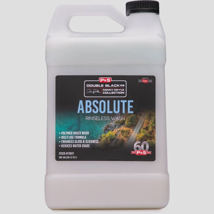 Absolute Rinseless Wash 1 Gallon