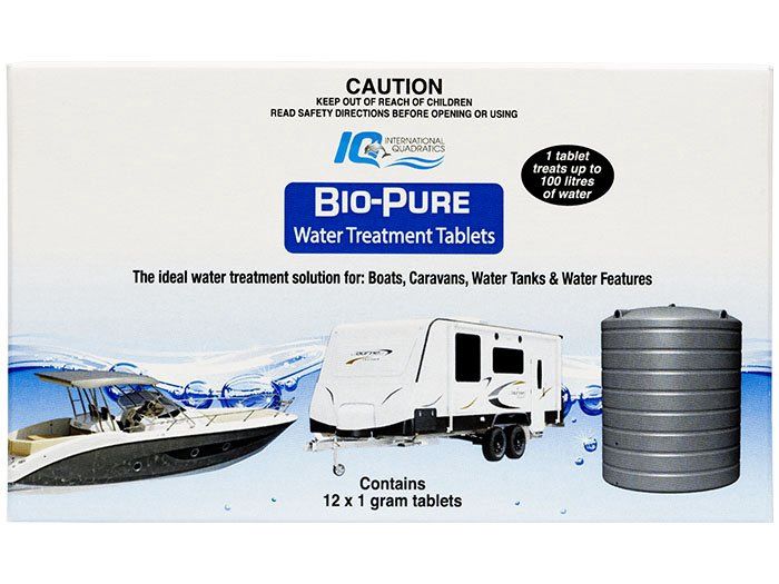 Bio-Pure Water Treatment Tablets 12x1g (BOX)