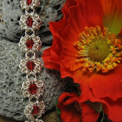 Byzantine Poppy Chain Kit | Kits: Materials & Instructions