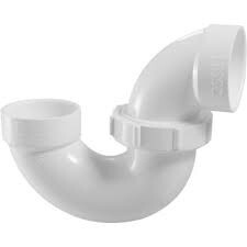 PVC DWV 2 P-TRAP W/UNION