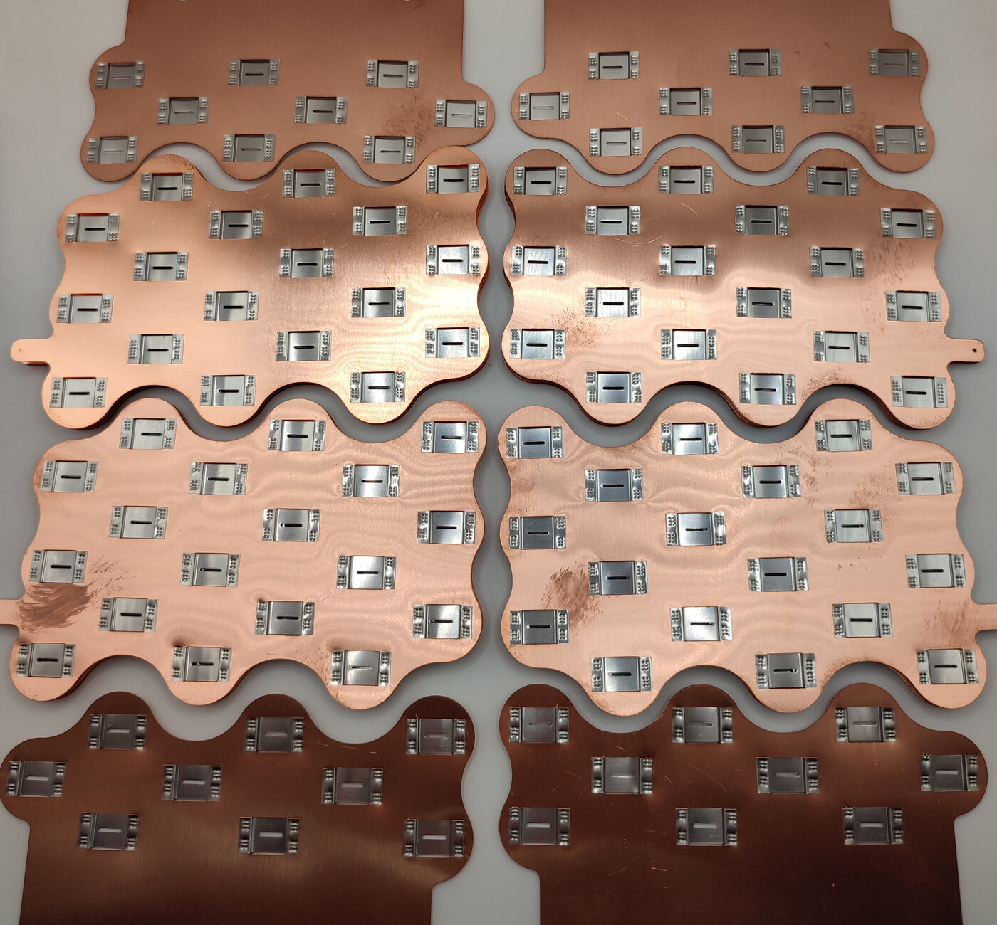 Copper/Nickel Bus Bar Set - 20S9P