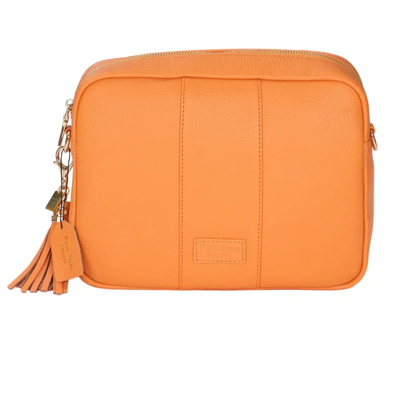 Pom Pom London City Plus Bag Tangerine