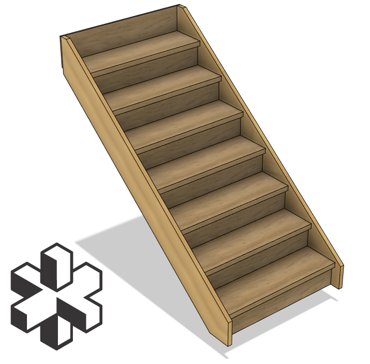 Fusion 360 Box Stairs