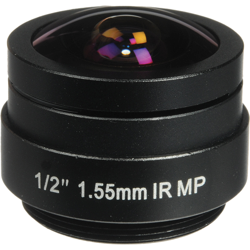 1/2" 1.55mm F2.0 IR CS mount fisheye lens 185 degree FoV - Titan Astro ...
