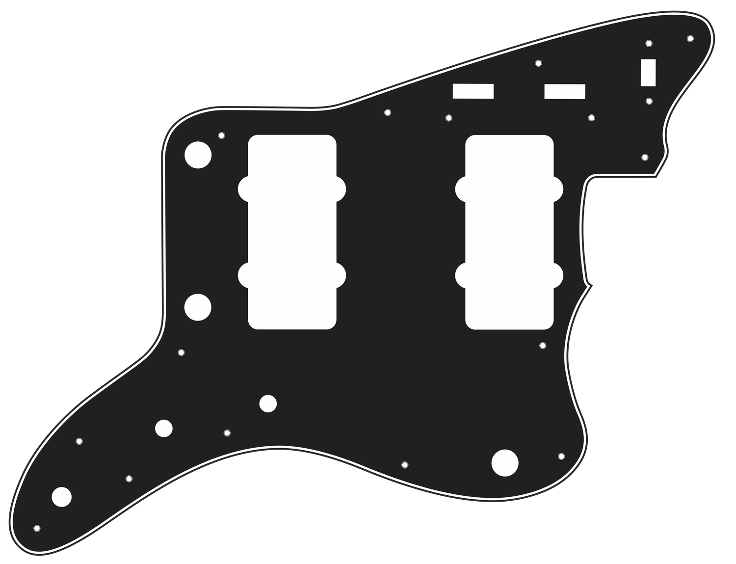 Fender® Jazzmaster® Style Pickguard – custom styles & options – Store ...