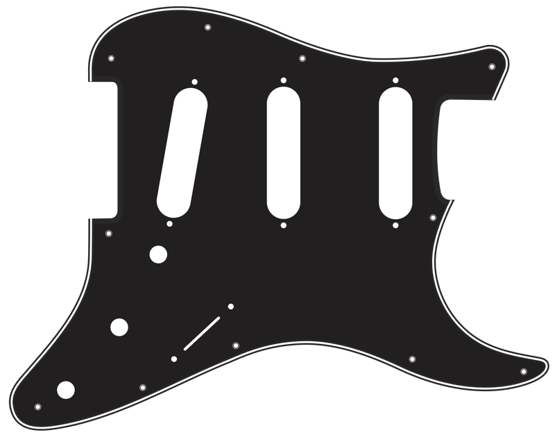 Fender® Strat Style Pickguard – custom styles & options – Store ...