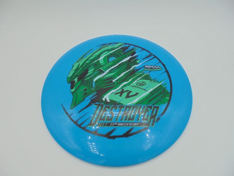 DISC GOLF DISC DISTANCE DRIVER Innova Star Infuse Destroyer, BLUE, USED ...